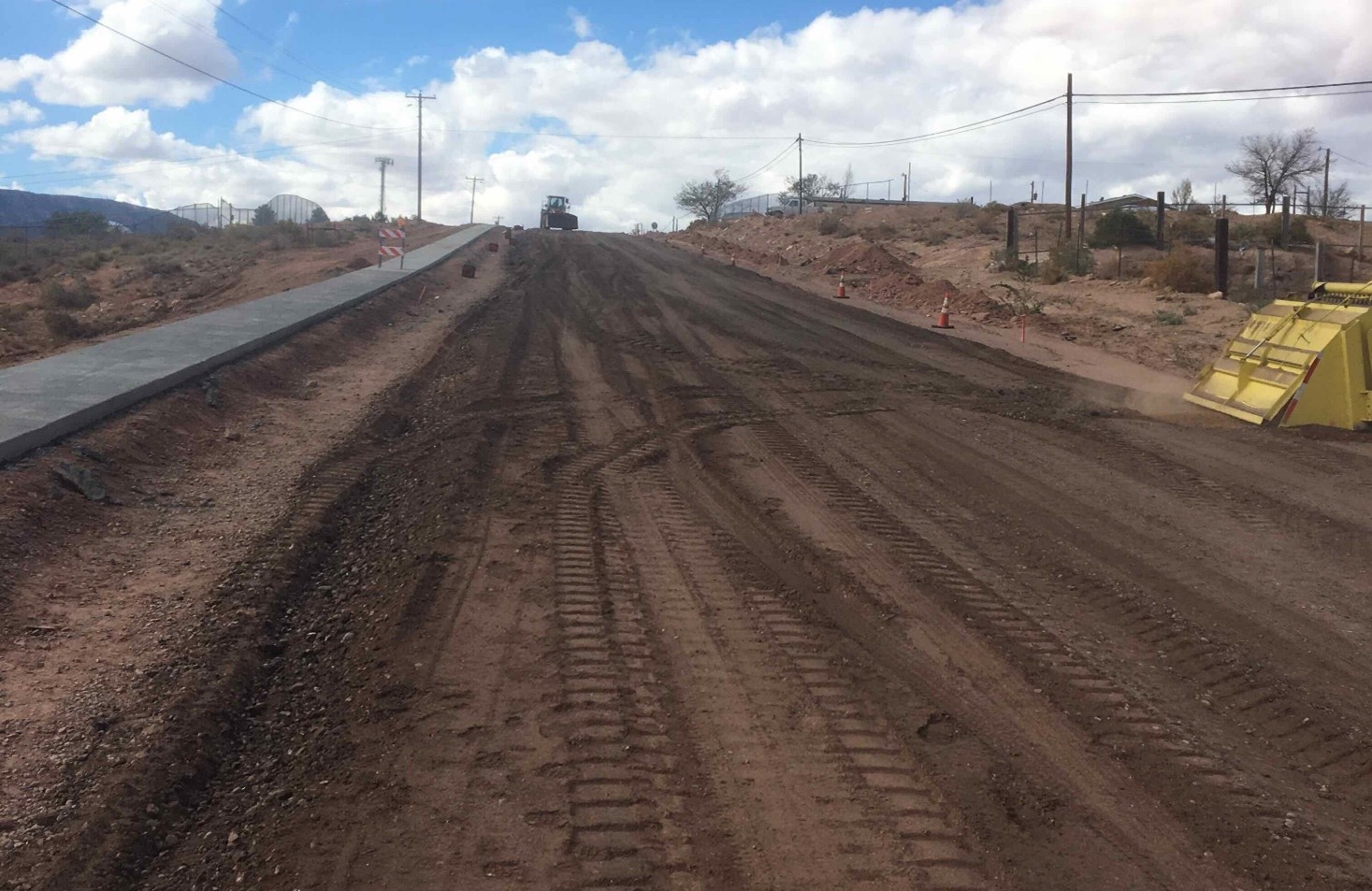 Road Repair at BIA Route N106 in Kayenta, AZ | Tribal One